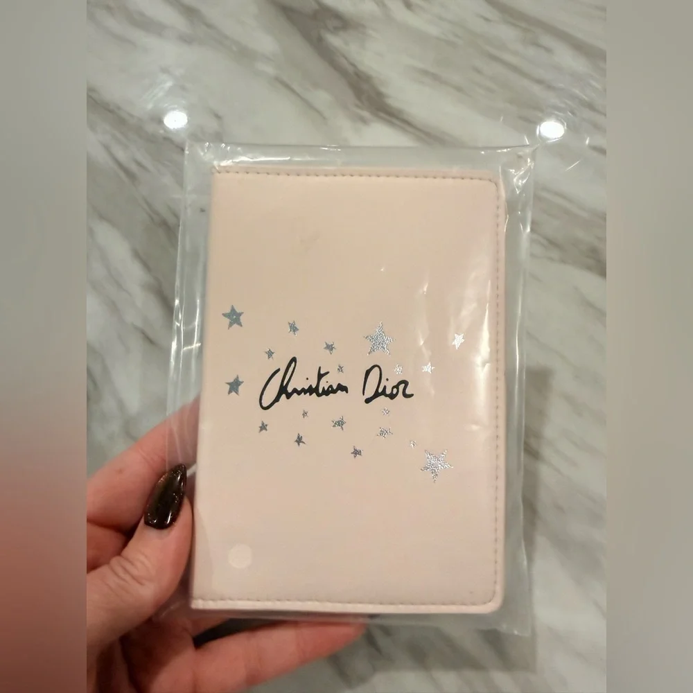 Dior | Bags | Christian Dior Pink Star Passport Holder Gwp | Poshmark